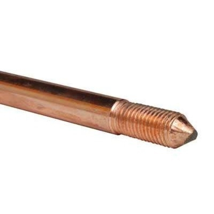 Aardstaaf koper 16mm 1,5m koppelbaar | Tecshop