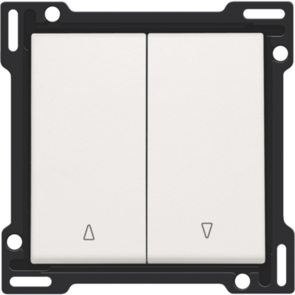 Knoppen Tweevoudige Rolluikschakelaar White 101-65914 | Tecshop